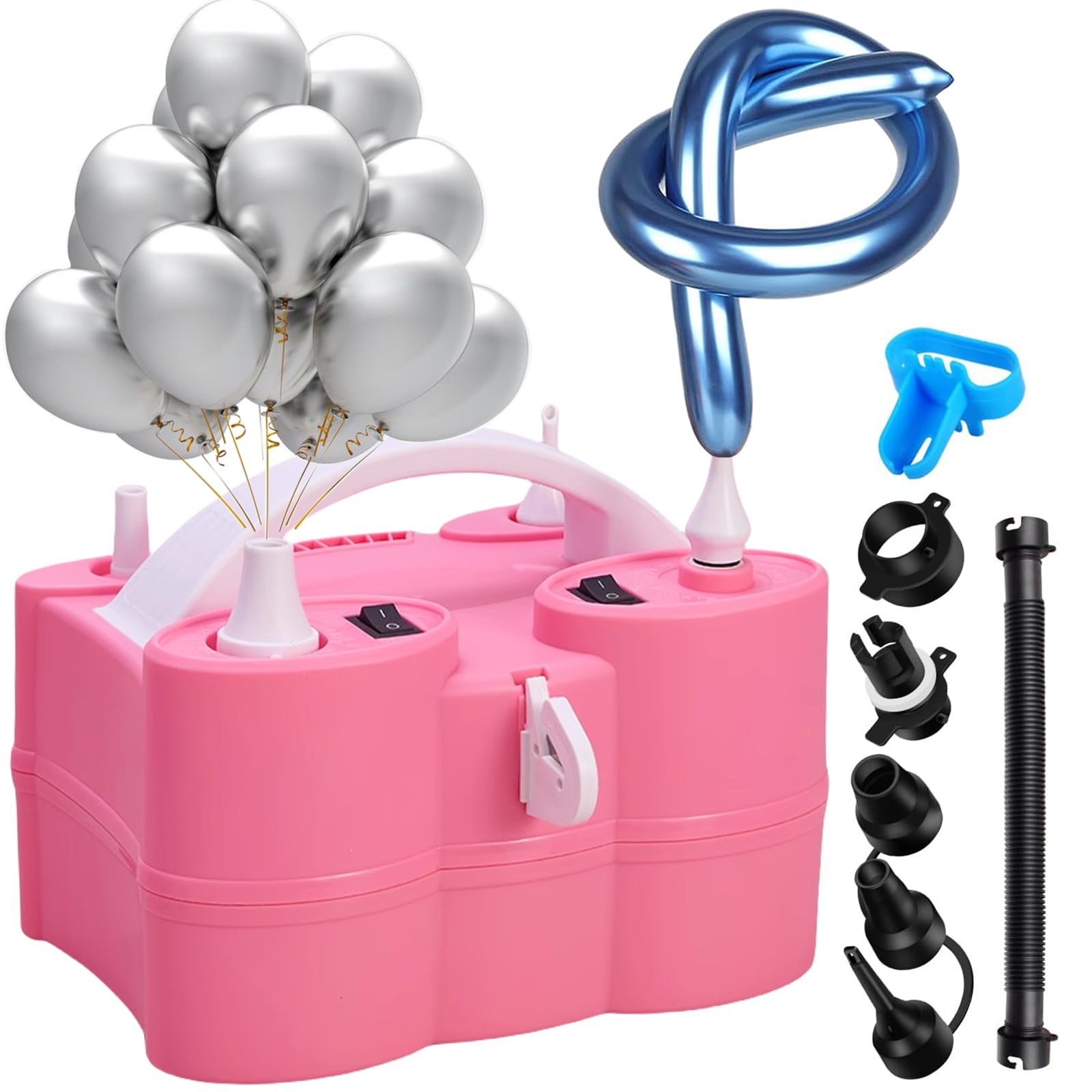 Electric Air Balloon Pump | 3-in-1 Air Pump for Inflatables，Long Animal Twisty Balloon, Foil ...