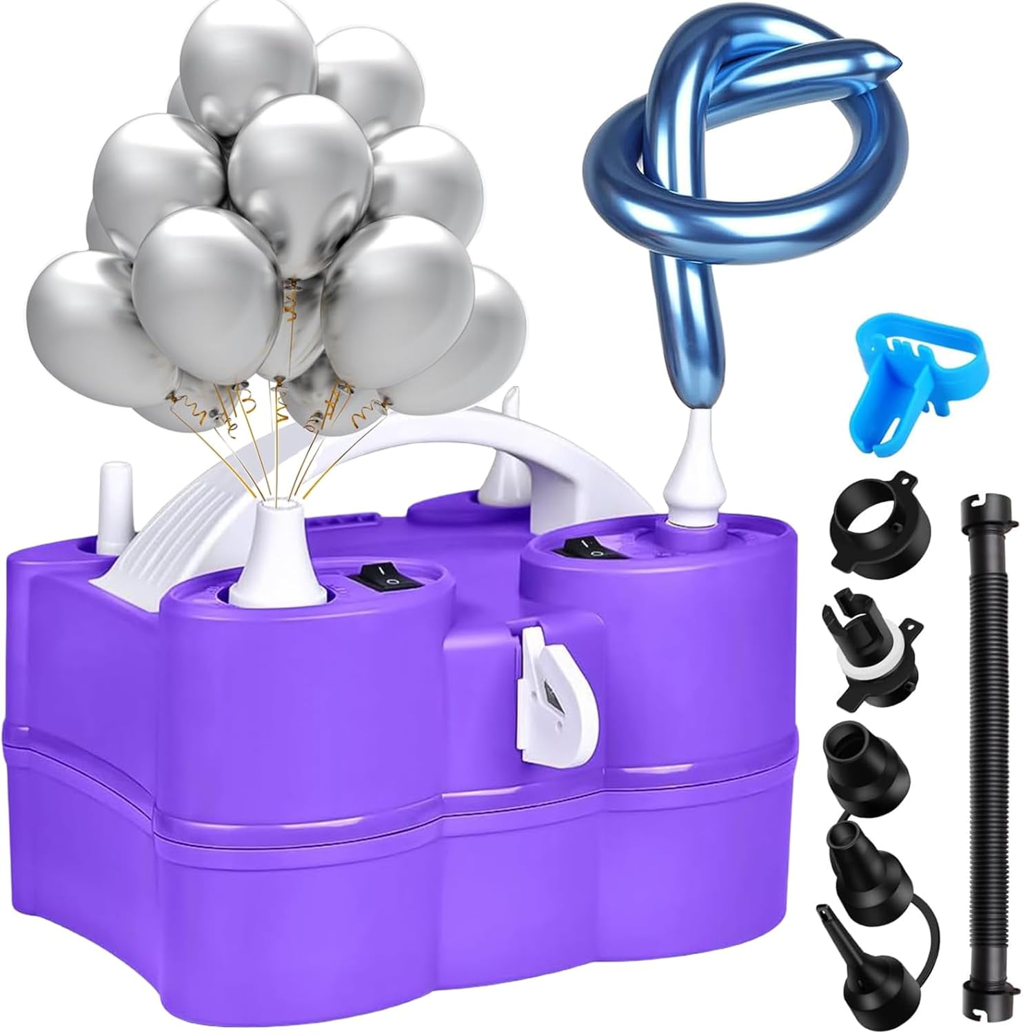 Electric Air Balloon Pump | 3-in-1 Air Pump for Inflatables, Long ...