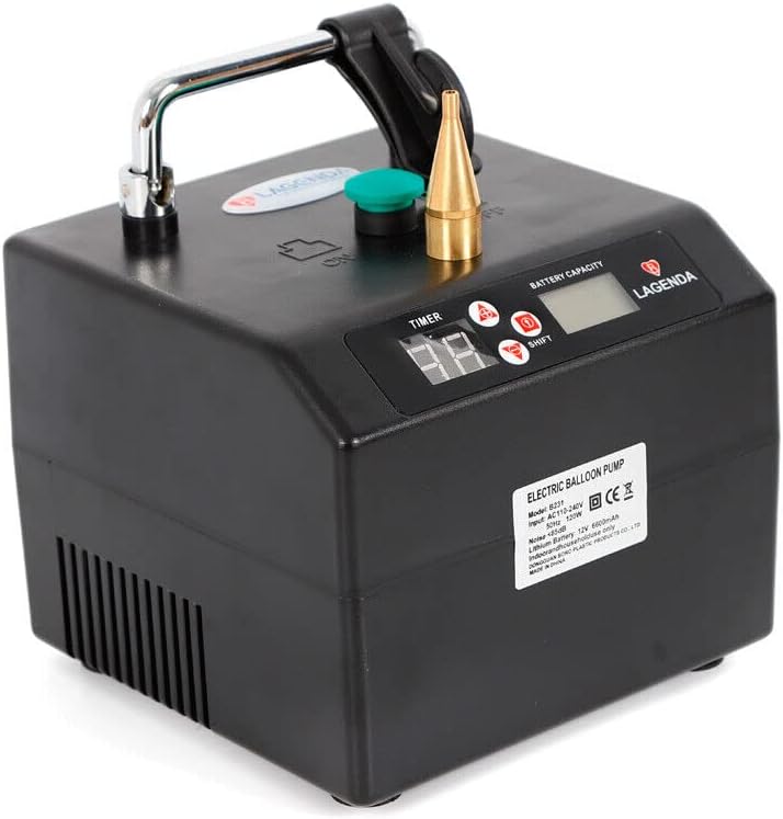 Electric Air Balloon Pump, Lagenda B231 Portable Professional Automatic ...