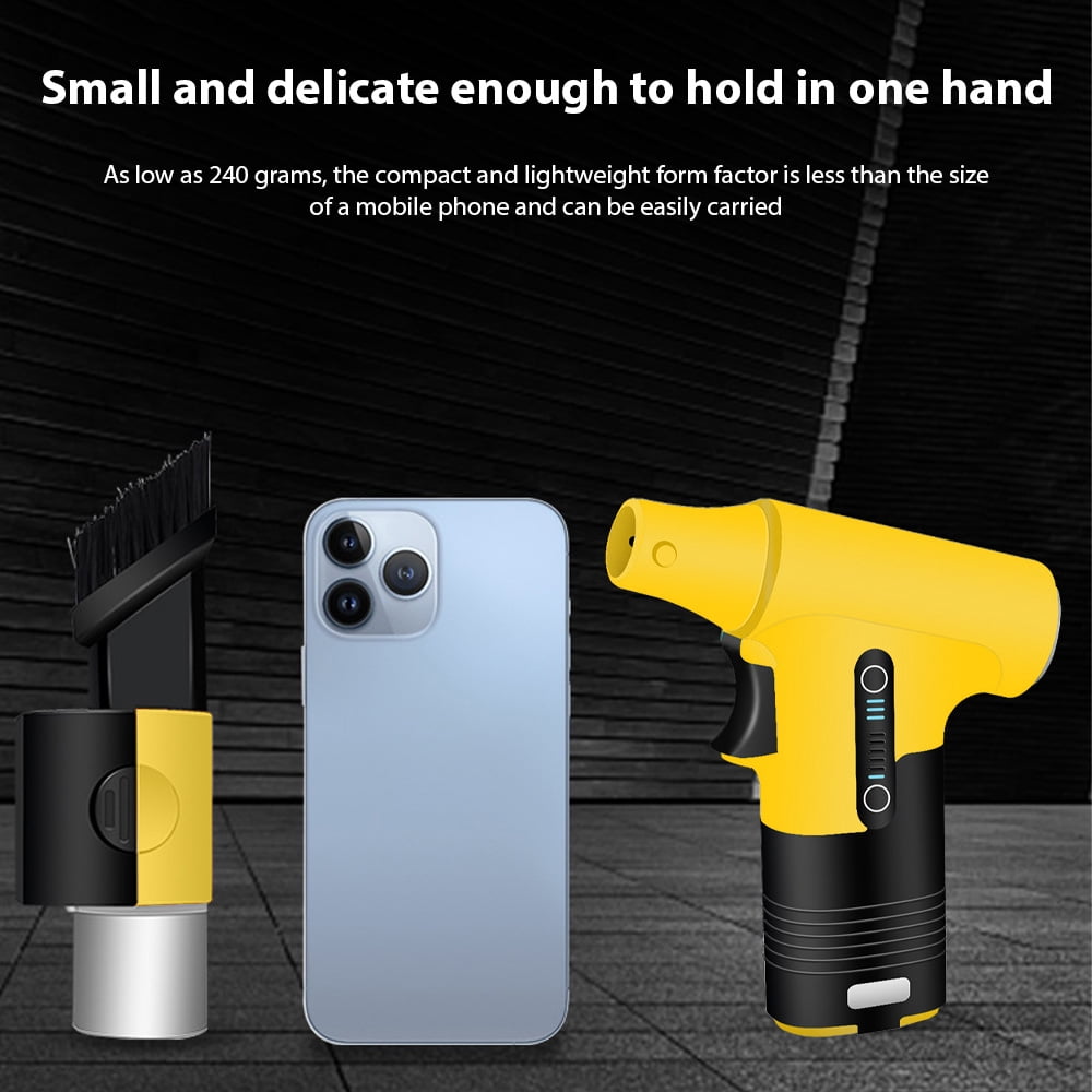 Electric Air Duster,Handheld Compressed Air Computers Built-in Battery ...