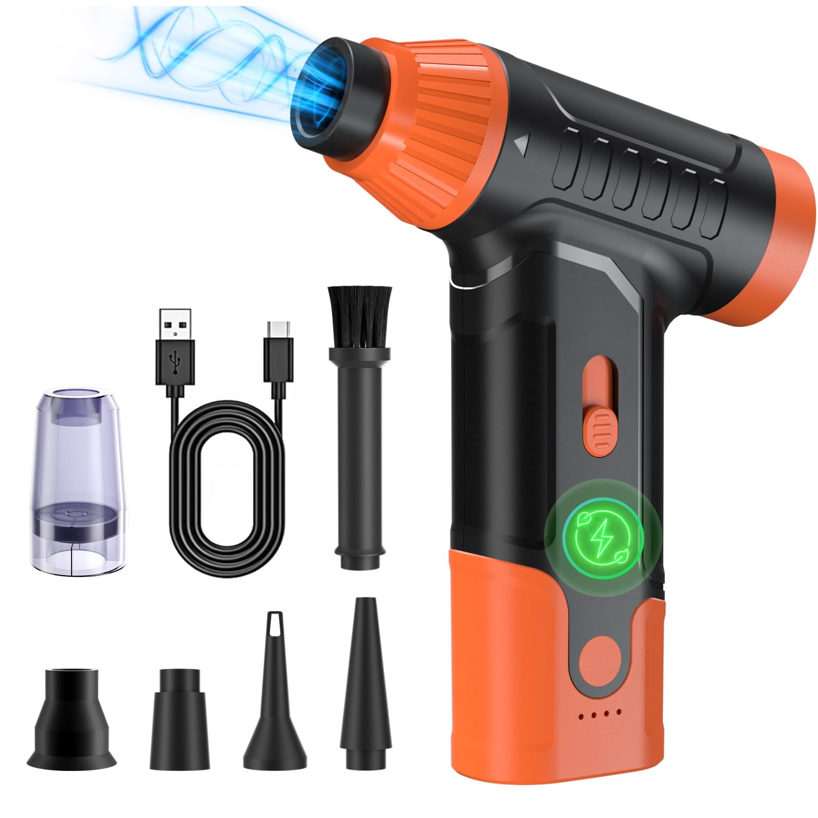 Electric Air Duster for PC - Compressed Air Duster for Keyboard ...