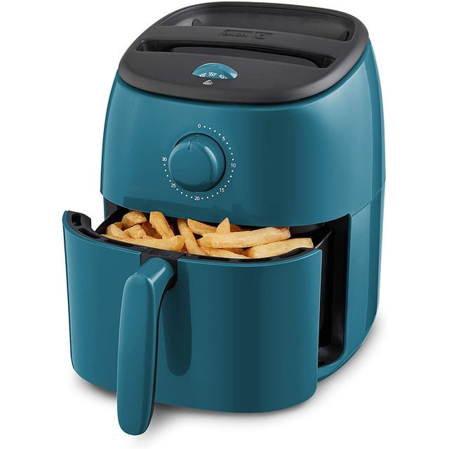 Electric Air Fryer, 2.6 Quart, Light Green - Compact Air Fryer - Auto ...