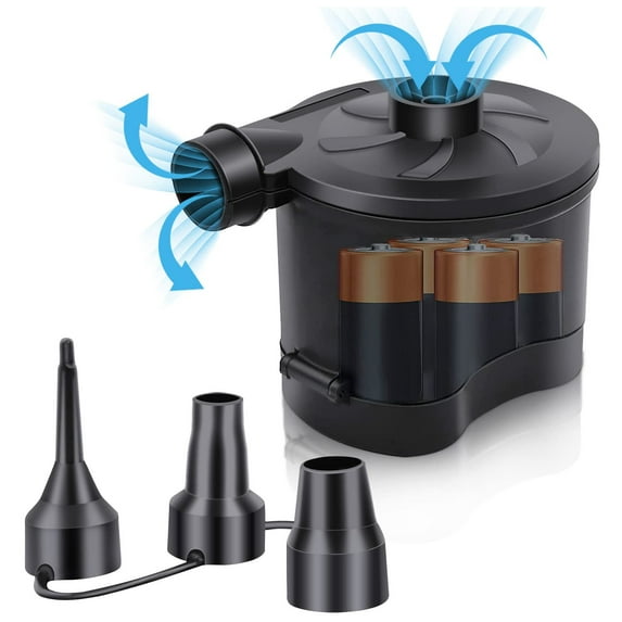 Electric Air Pump Battery Powered, Wireless Portable Air Pump for ...