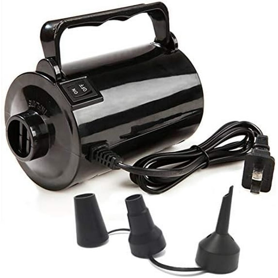 Electric Air Pump for Inflatable Pool Toys - High Power Quick-Fill Air ...