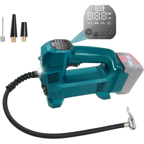 Electric Air Pump for Bosch 18V GBA Battery Cordless Air Inflator with ...