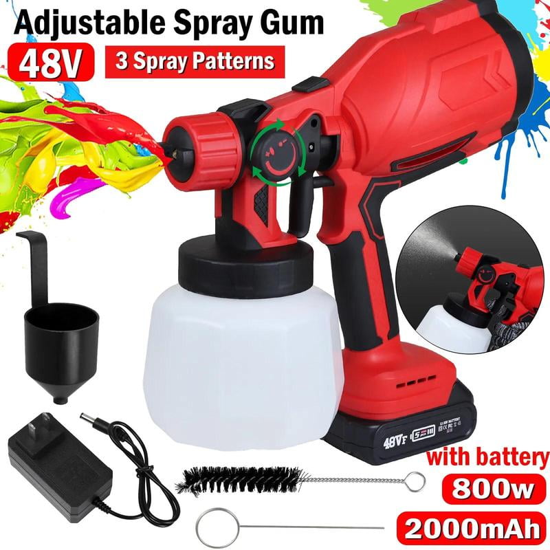 Electric Airless HVLP Spray - High Pressure Cordless Paint Sprayer with ...