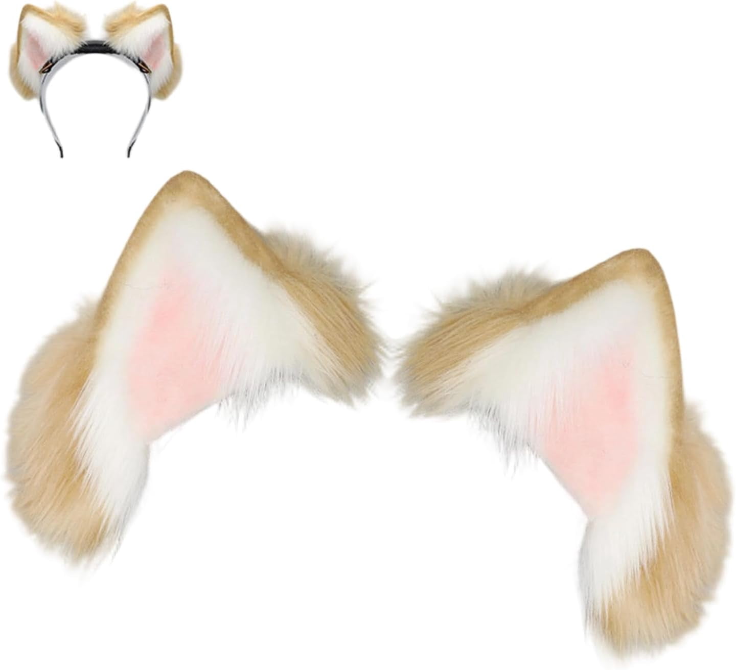 Electric Animal Ears Headband with Detachable/Replaceable,Gravity Touch ...