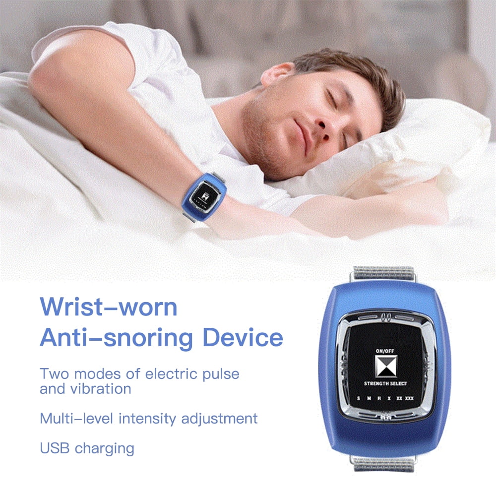Electric Anti Snore Device,Wrist Watch Anti-Snoring Pluse Sleeping Aid ...