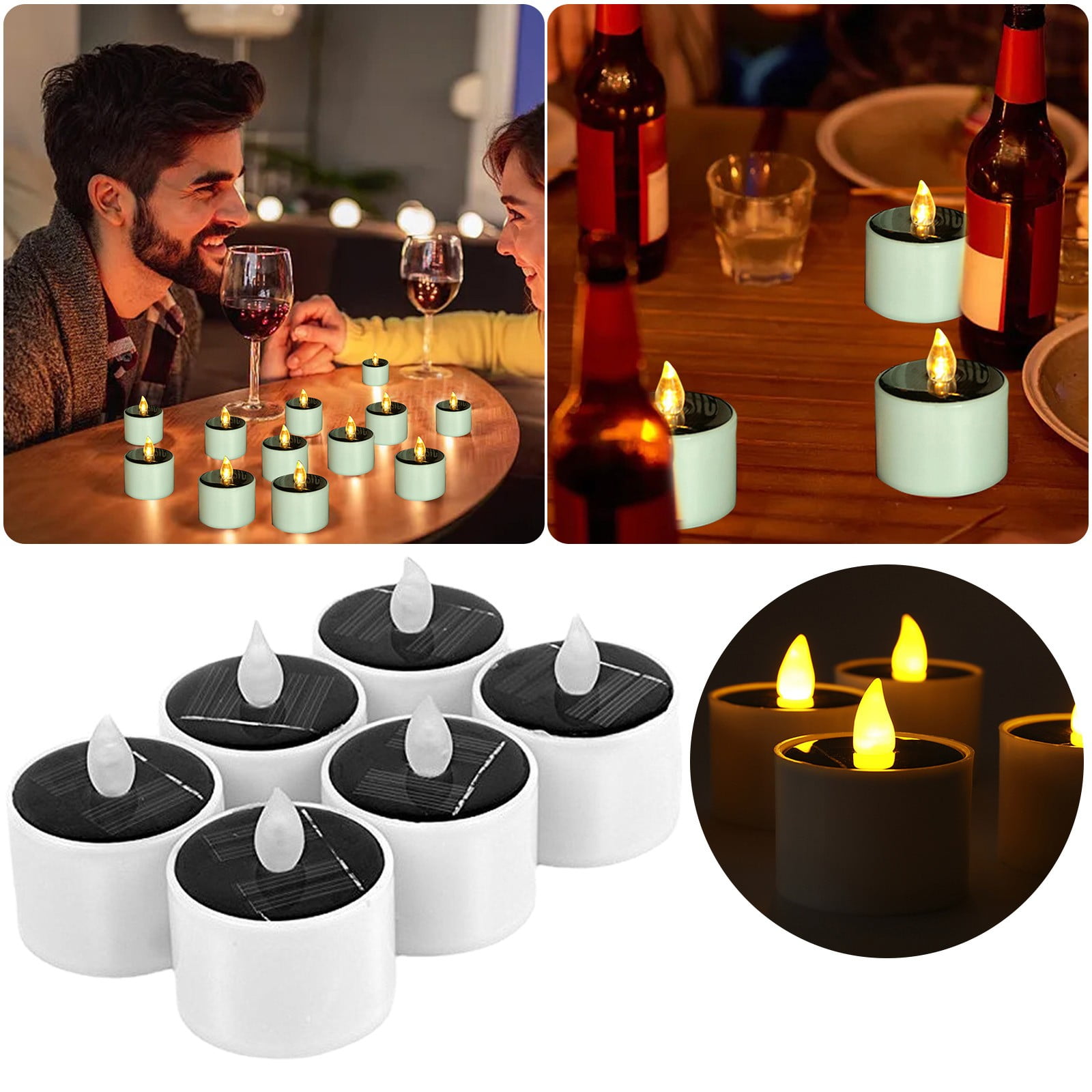 Electric Appliance Outdoor LED Flickering Electronic Candle And ...