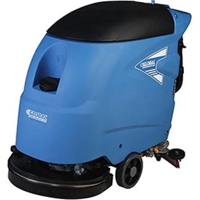 Electric Auto Floor Scrubber 20 in. Cleaning Path - Corded - Blue ...