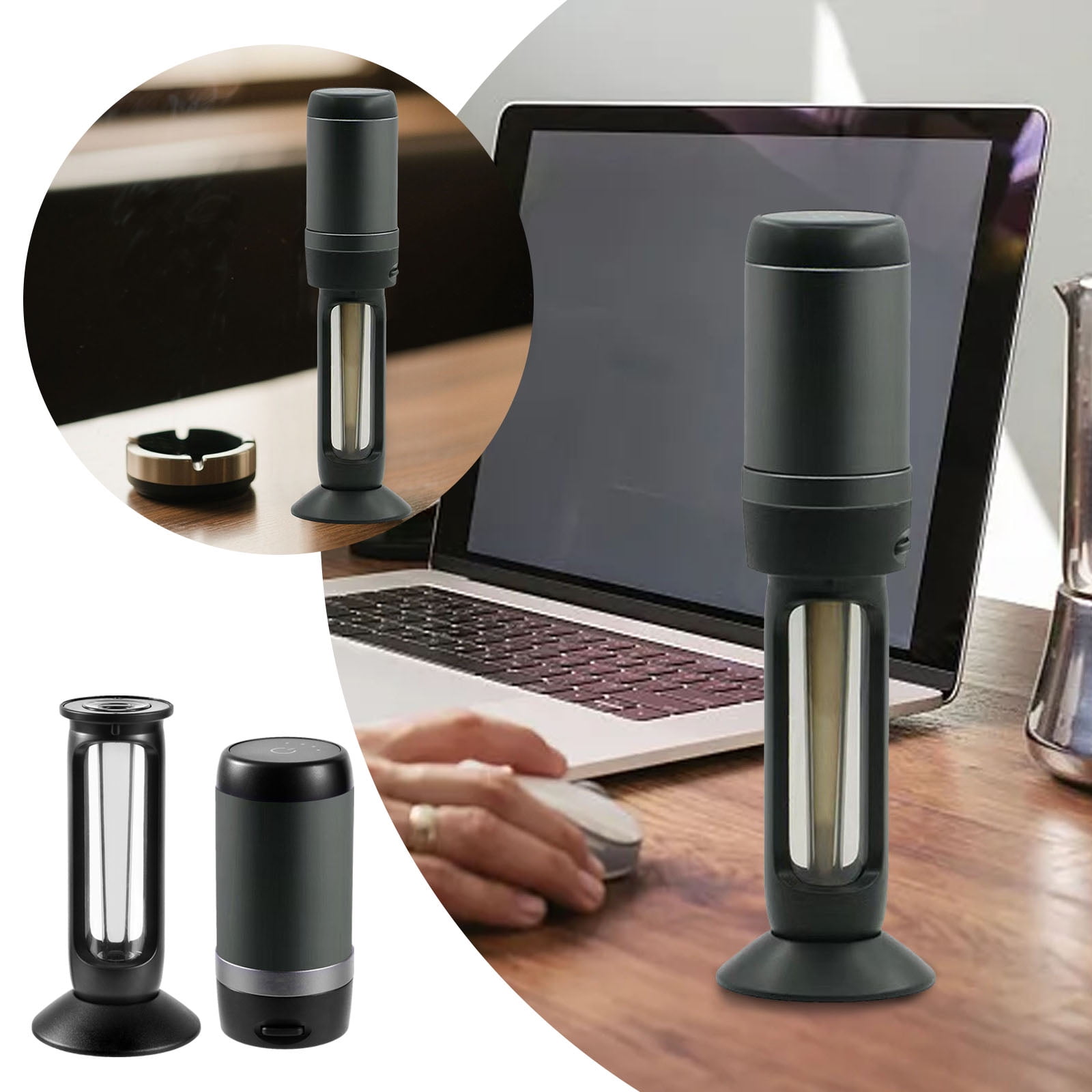 Electric Automatic Spice Herb Grinder Rechargeable Electric Grinder ...