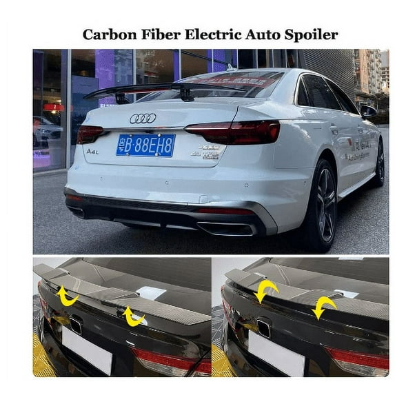 Electric Automatically Universal Rear Trunk Tail Boot Lid Car Spoiler ...