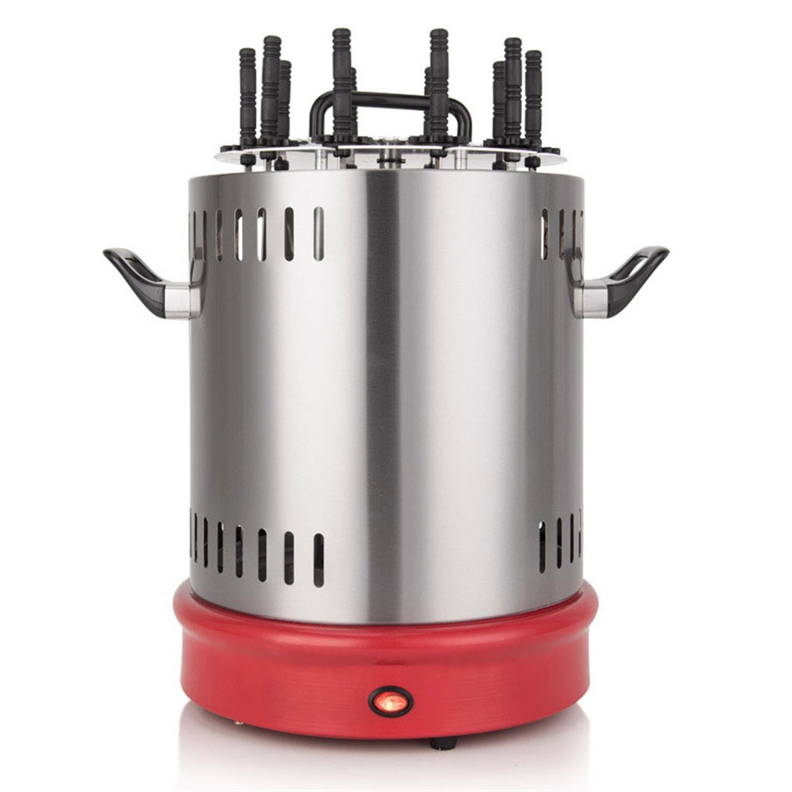 Electric BBQ Kebab Grill Machine Automatic Rotating Barbecue Smokeless ...