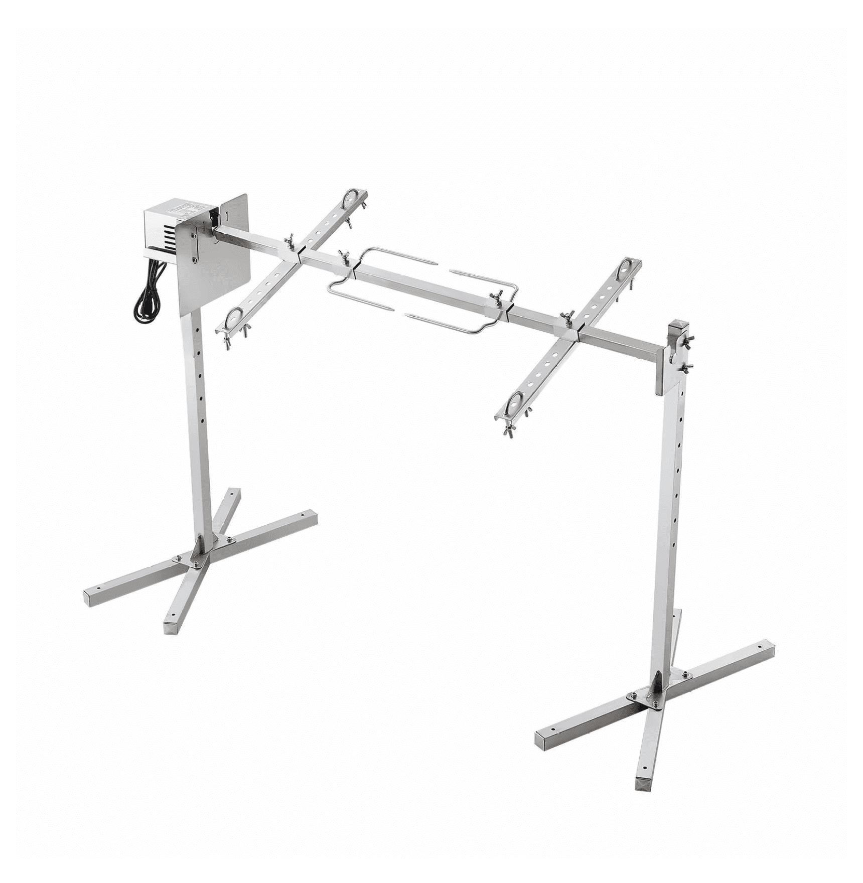 Electric BBQ Rotisserie Grill Kit 46", Stainless Steel 132lb Pig Lamb ...