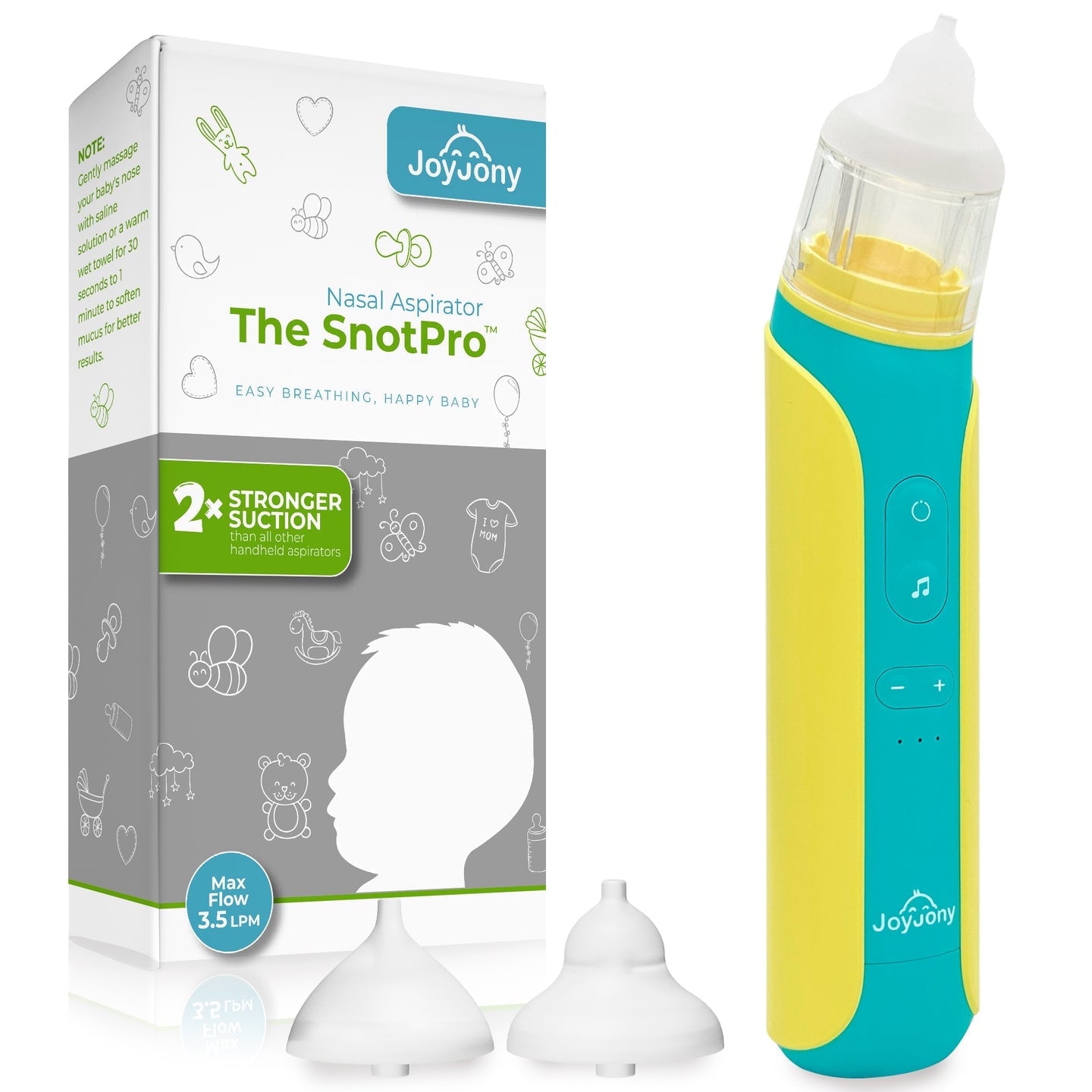 Electric Baby Nasal Aspirator - Nose Sucker Machine for Newborn Infants ...