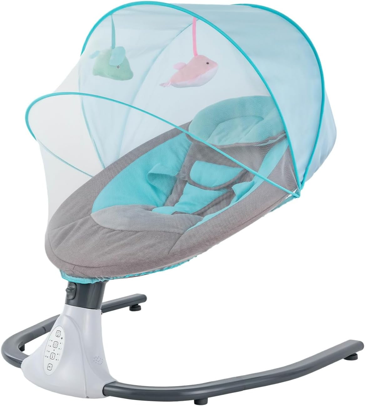 Electric Baby Rocking Chair Bed, with Removable Dolls, Bluetooth Baby ...