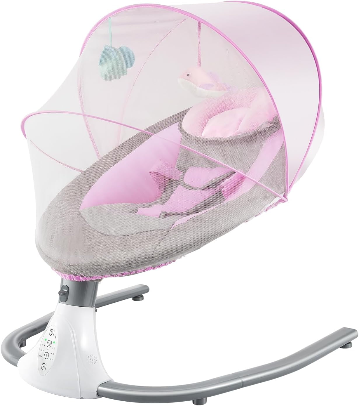 Electric Baby Rocking Chair Bed, with Removable Dolls, Bluetooth Baby ...