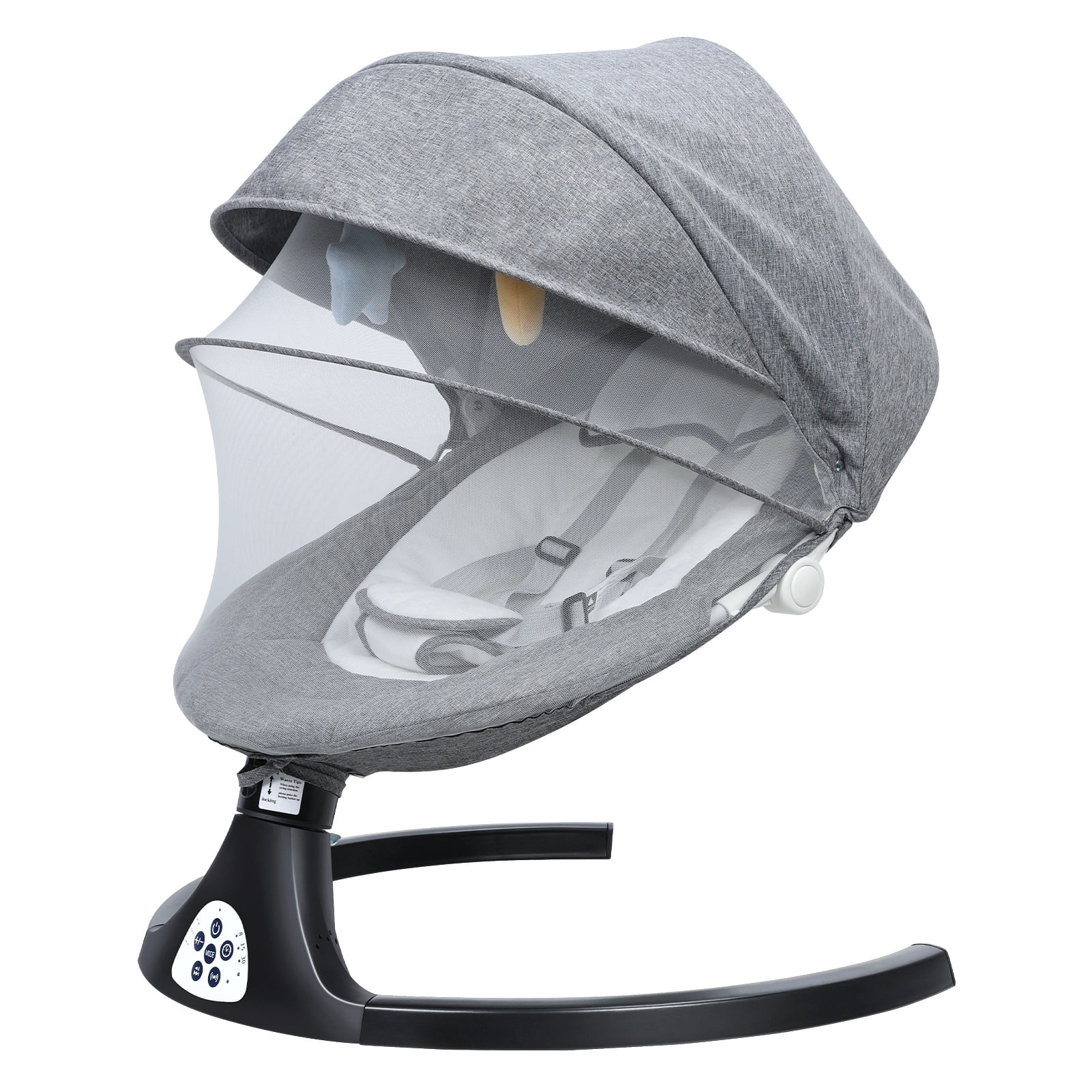 Electric Baby Swing with Intelligent Induction System and Safety ...