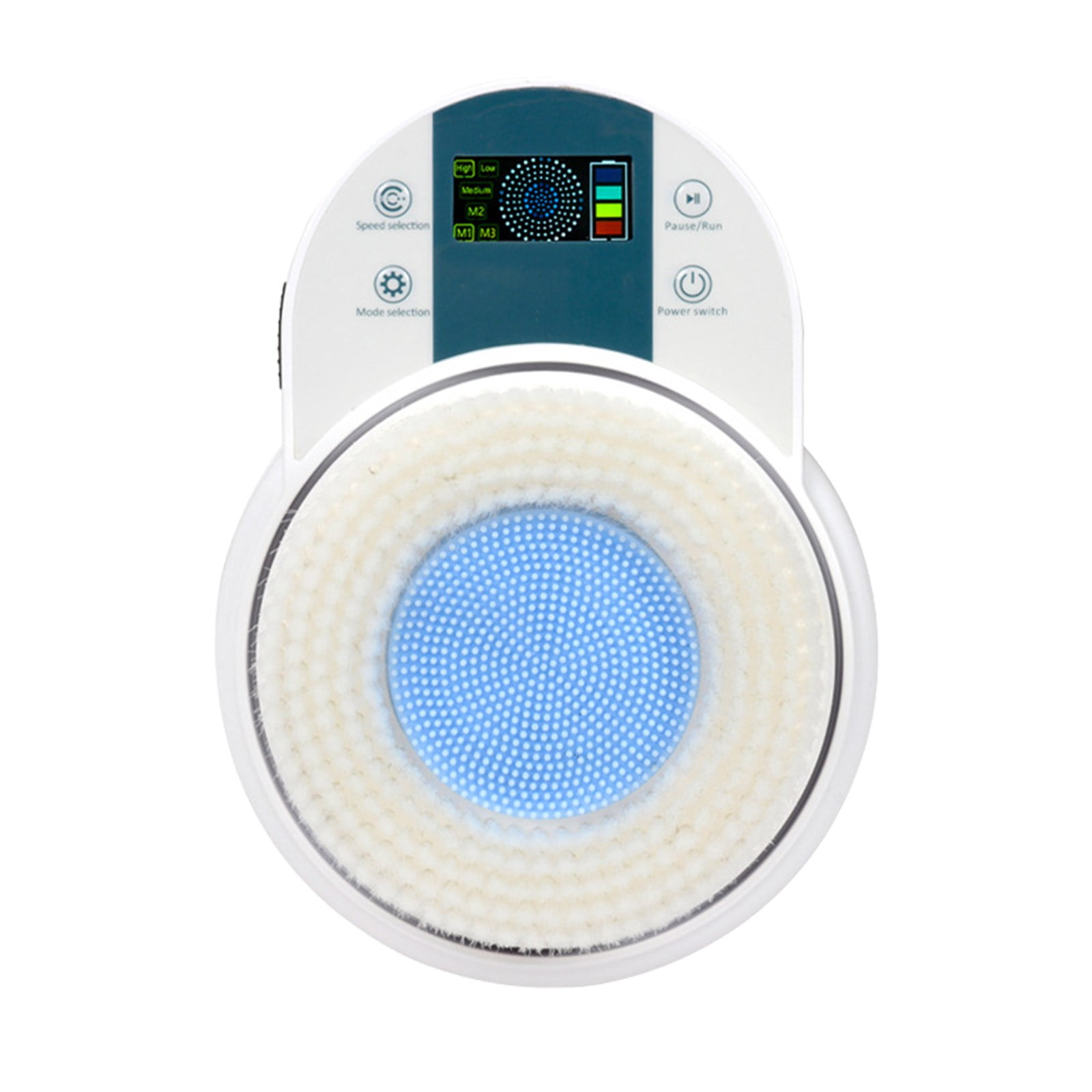 Electric Back Scrubber for Shower, Wall-Mounted, 3 Adjustable Levels ...