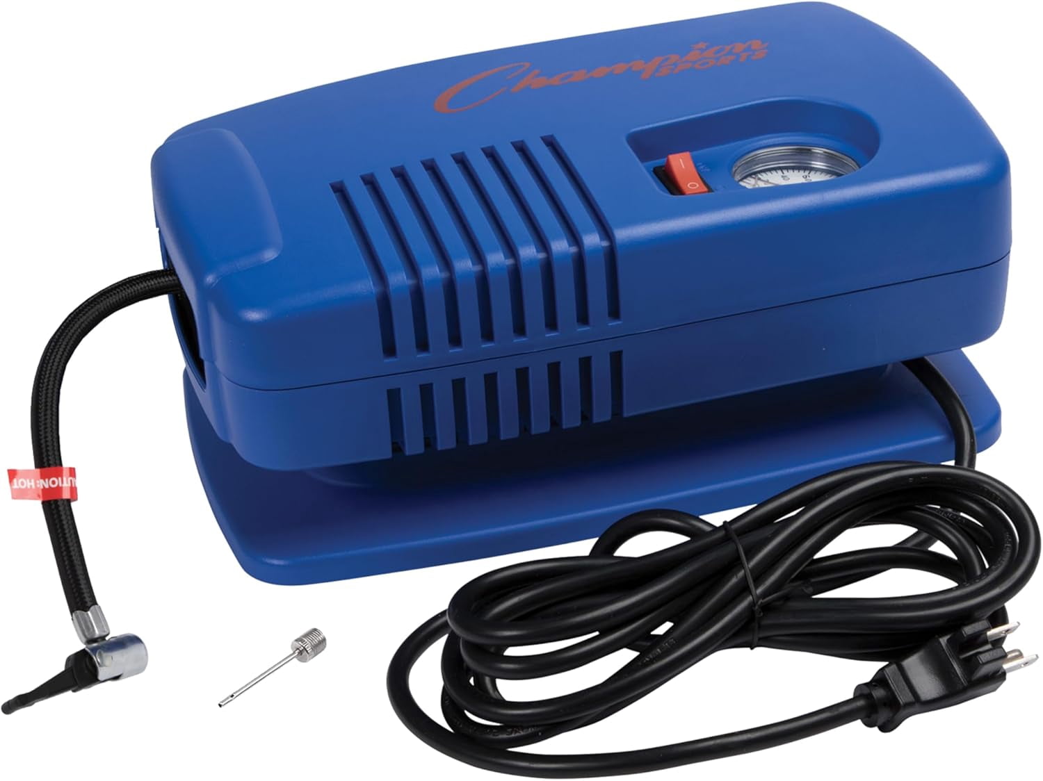 Electric Ball Inflator with Needle - Quiet Air Compressor for Basketball, Soccer, Volleyball ...