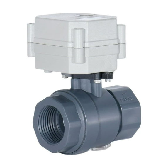 Electric Ball Valve DN15-DN32 1/2"-11/4'' 2-Way Mini Motorized Ball ...