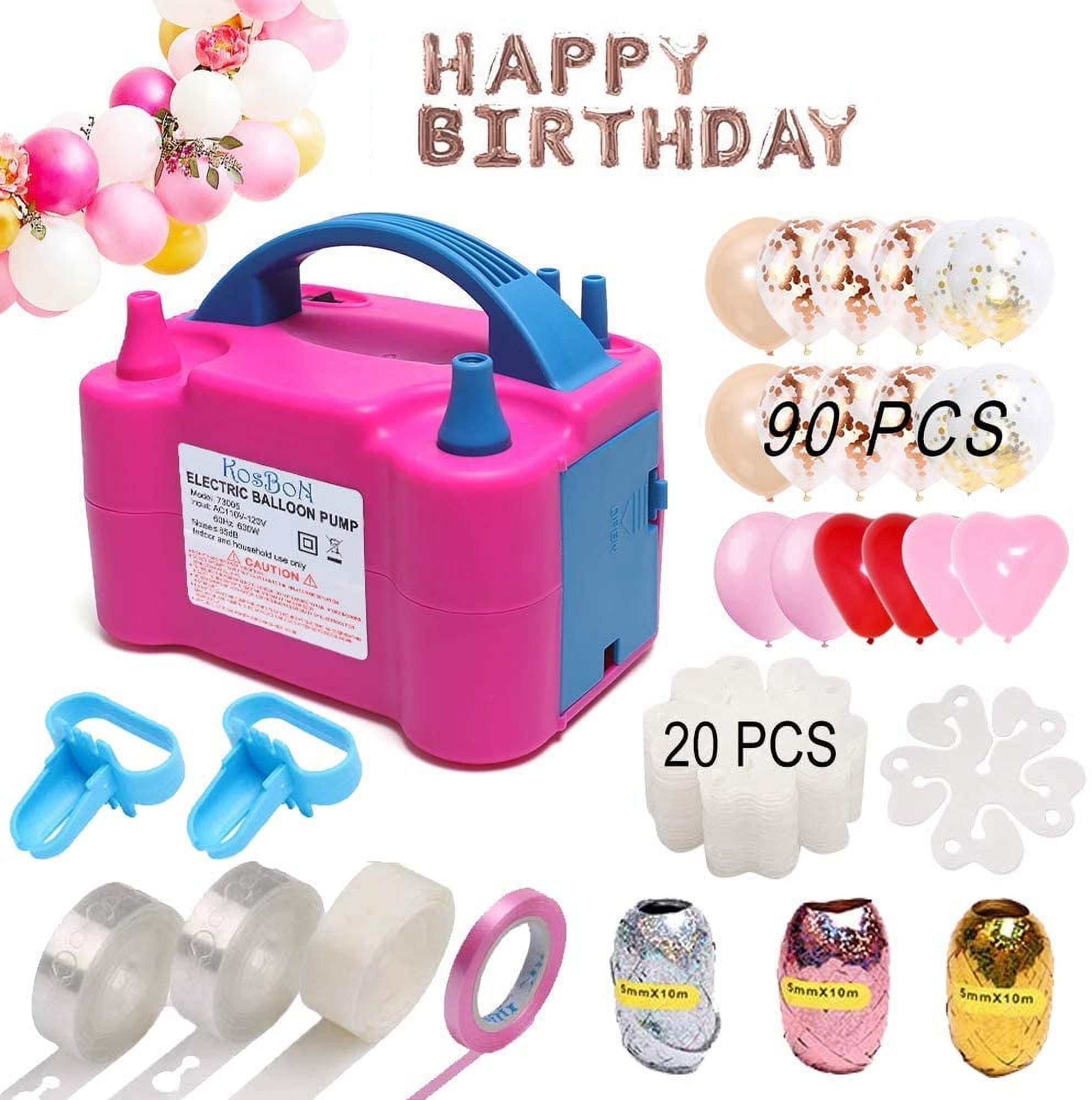 Electric Balloon Pump, Balloon Blower, Portable Electric Balloon with ...