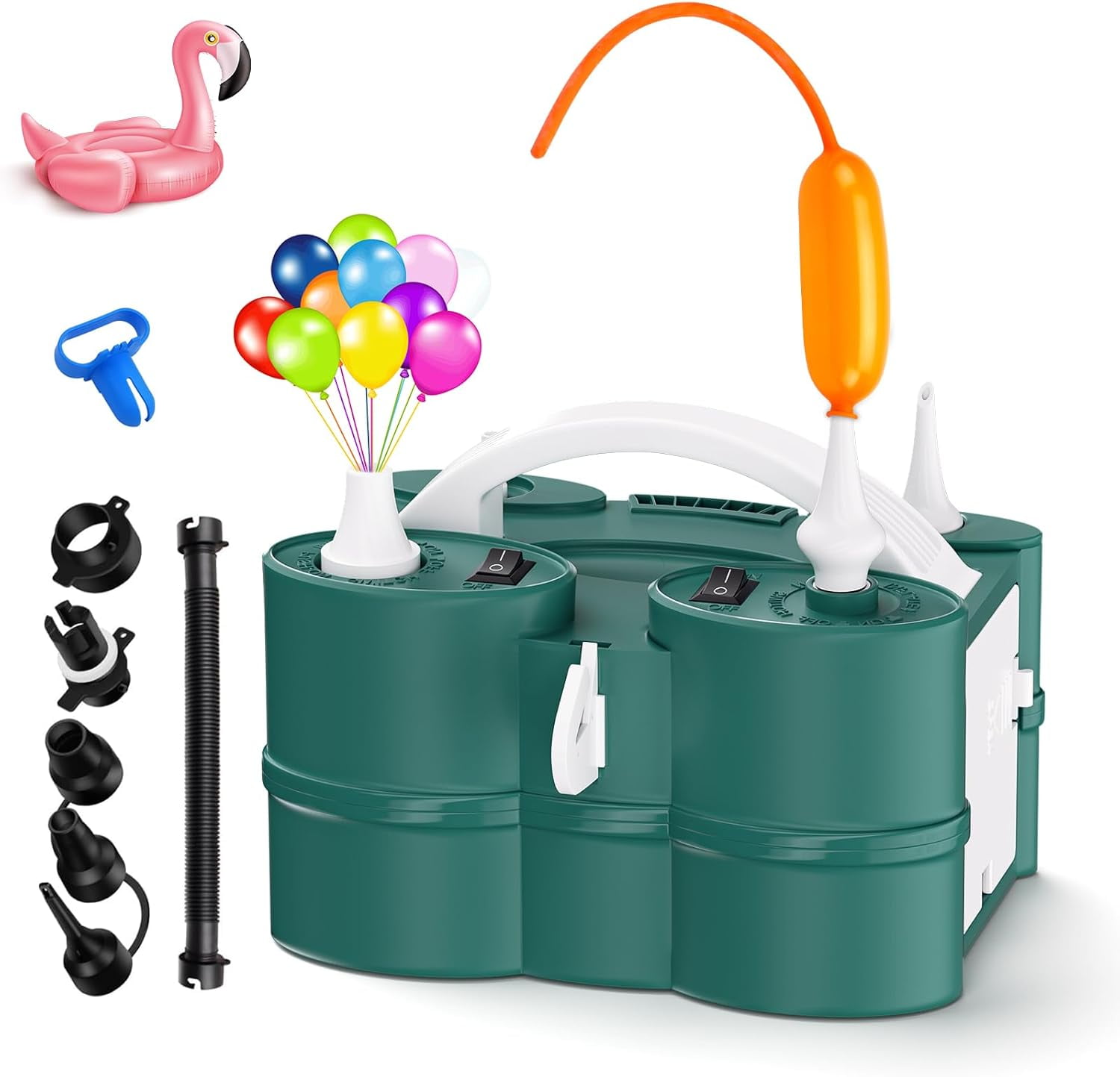 PRI Electric Balloon Pump, Portable Electric Balloon Blower Machine ...