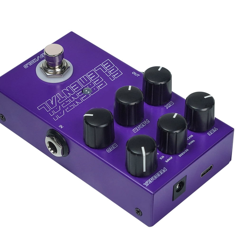 Electric Bass Guitar Effect Pedal with 9 Different Delay Effects ...