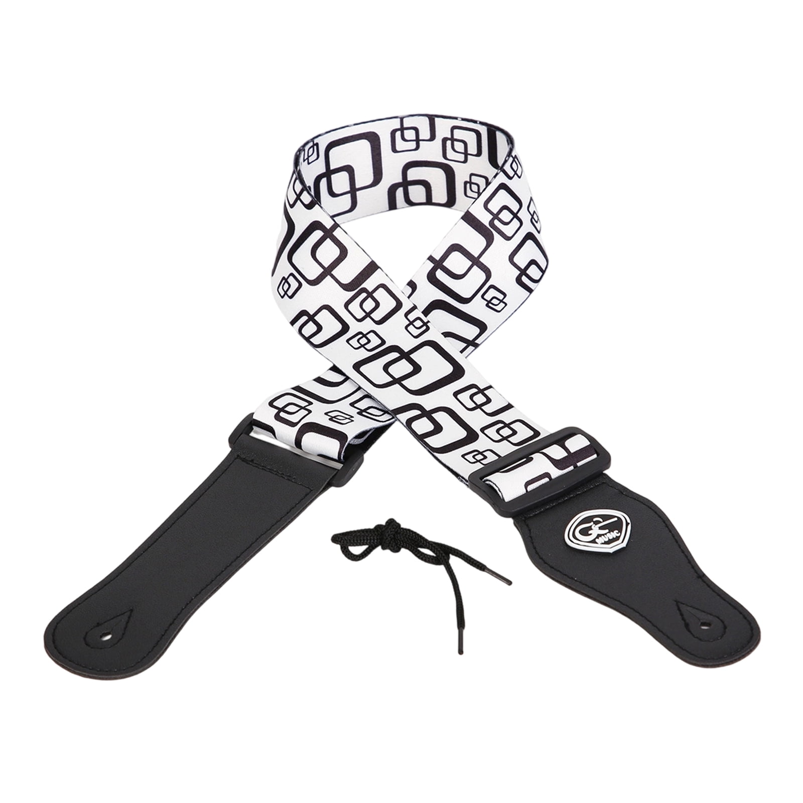 Electric Bass Guitar Strap Nonslip Wide Padded Shoulder Supports and ...