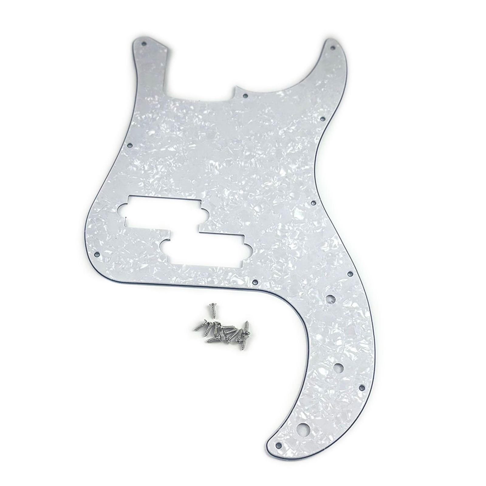 Electric Bass Scratch Plate 4 String Bass Pickguard 11 Hole Bass ...