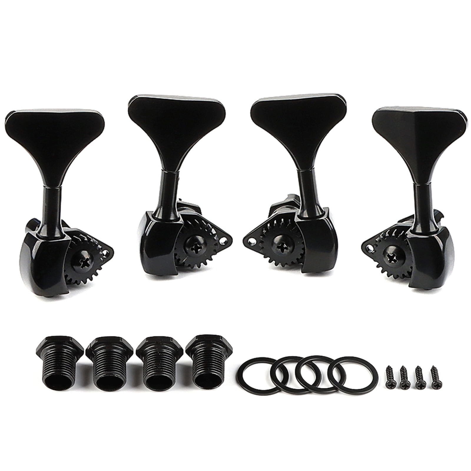 Electric Bass Tuner Peg Guitar Open Gear Tuning Pegs Machine Head Metal ...