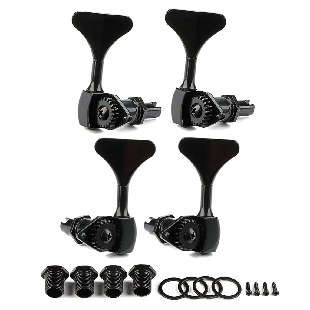 Electric Bass Tuner Peg Guitar Open Gear Tuning Pegs Machine Head Metal ...
