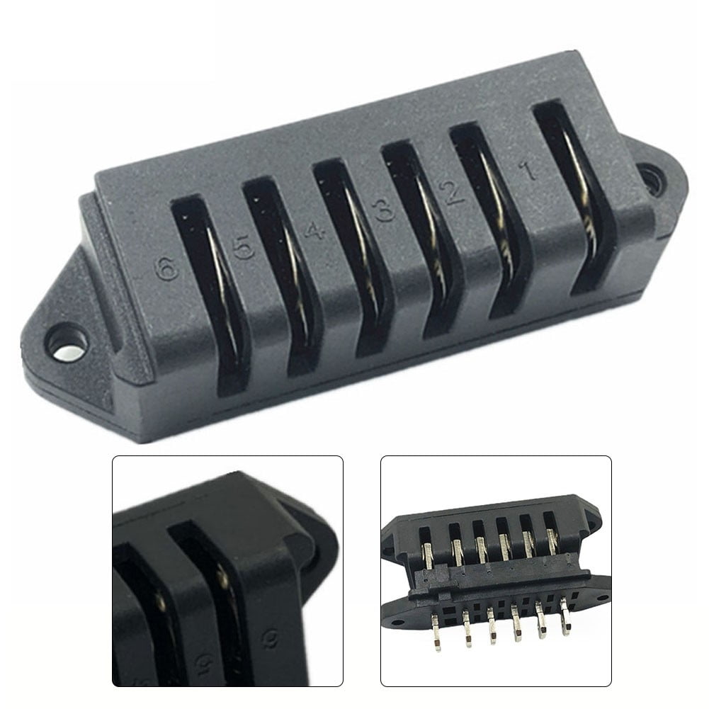 Electric Battery Box Discharge Connector Plug 6 Pin Battery Connector ...
