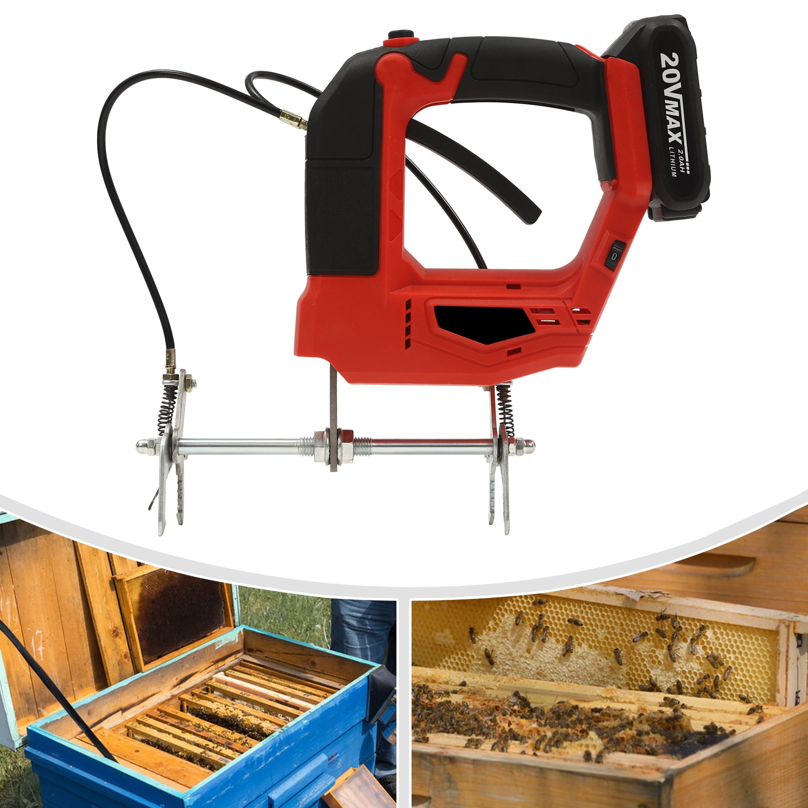 Electric Bee Shaker for Beekeeping, 0-2700r/min Speed, Stainless Steel ...