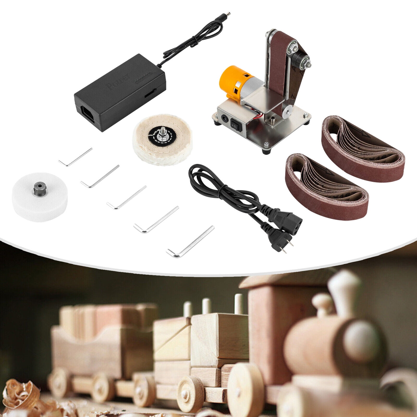 Electric Bench Grinder Sanding Machine, Table Top Grinder Polisher 304 ...