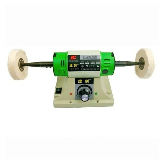 Electric Bench Polishing Grinding Machine Gem Jewelry Rock Grinder ...