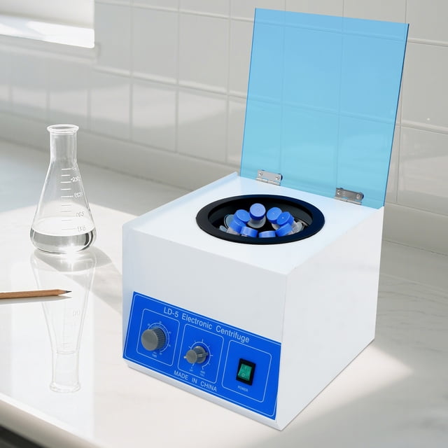 Electric Benchtop Centrifuge Lab Medical Device Centrifugal Machine ...