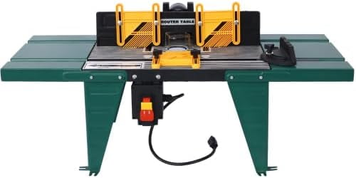 Electric Benchtop Router Table Wood Working Craftsman Tool,Green, YYUE ...