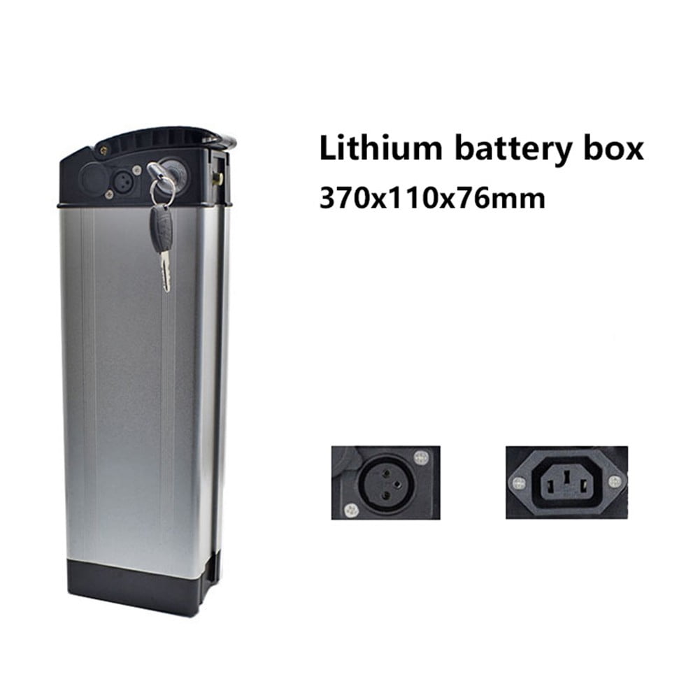 Electric Bicycle Battery Box 36V 48VEbike Large Capacity Holder Case ...