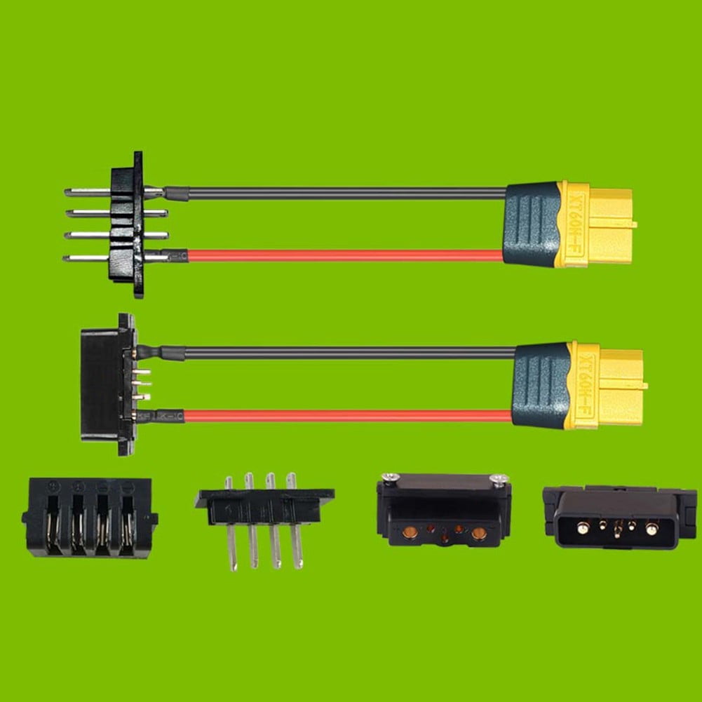 Electric Bicycle Battery Connection Cable For Hailong Battery 4pin 5pin ...