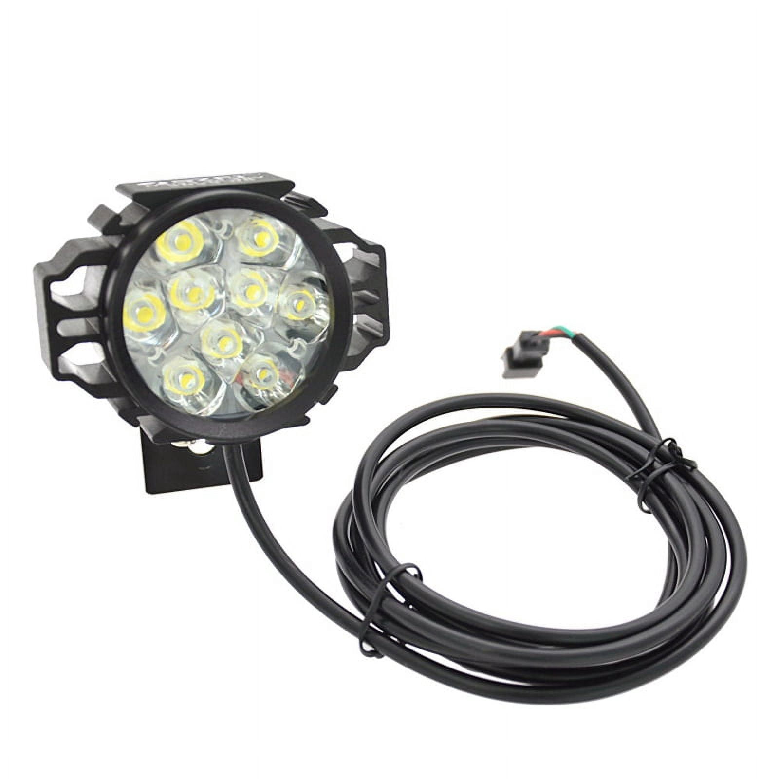Electric Bicycle Bright Headlight LED Scooter Modified 9 Beads ...