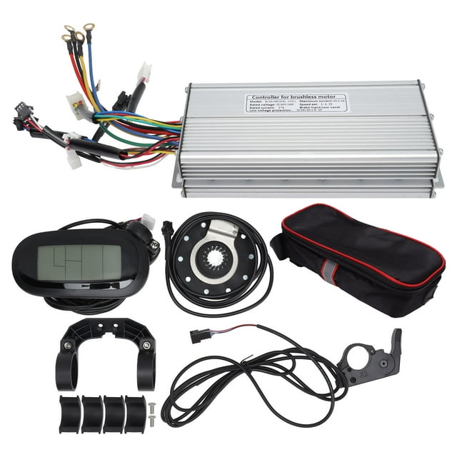 Electric Bicycle Conversion Motor Kit with Light Line LCD6 Meter 35A ...