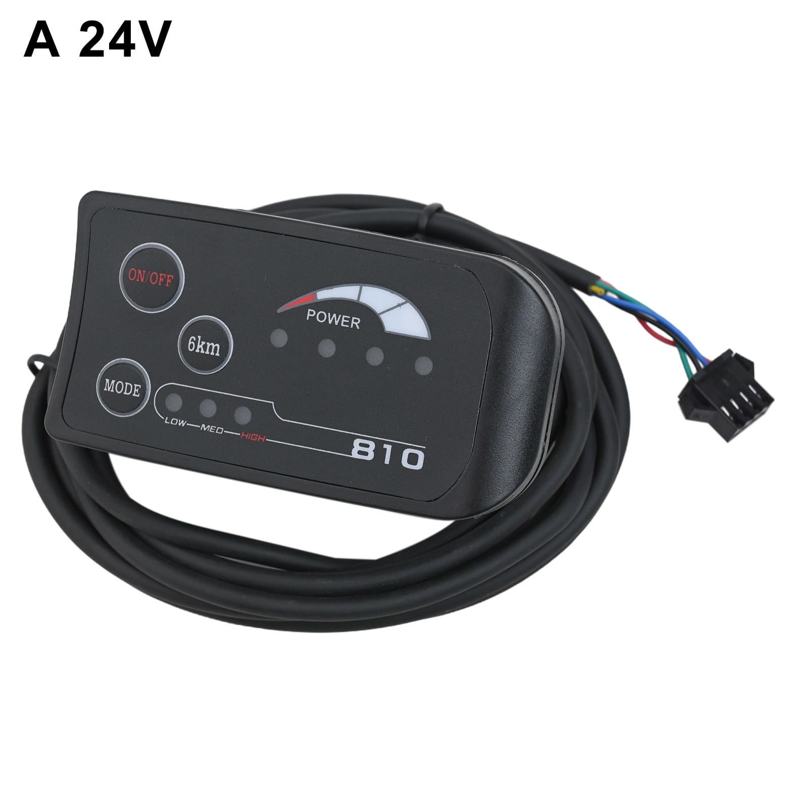 24V/36V/48V Electric Bicycle E-Bike 810 LED Display Controller Plastic ...