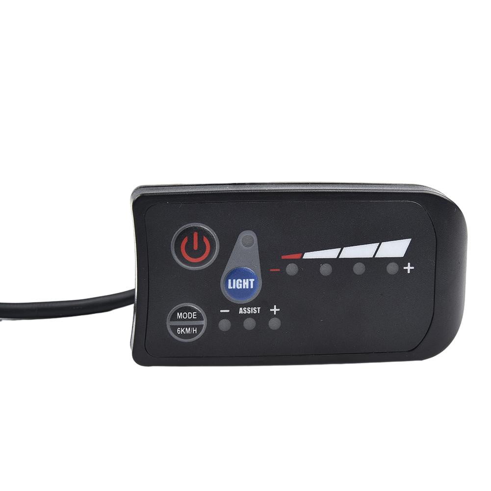 Electric Bicycle E-Bike 24V/36V/48V 810 Led Display Controller Plastic ...