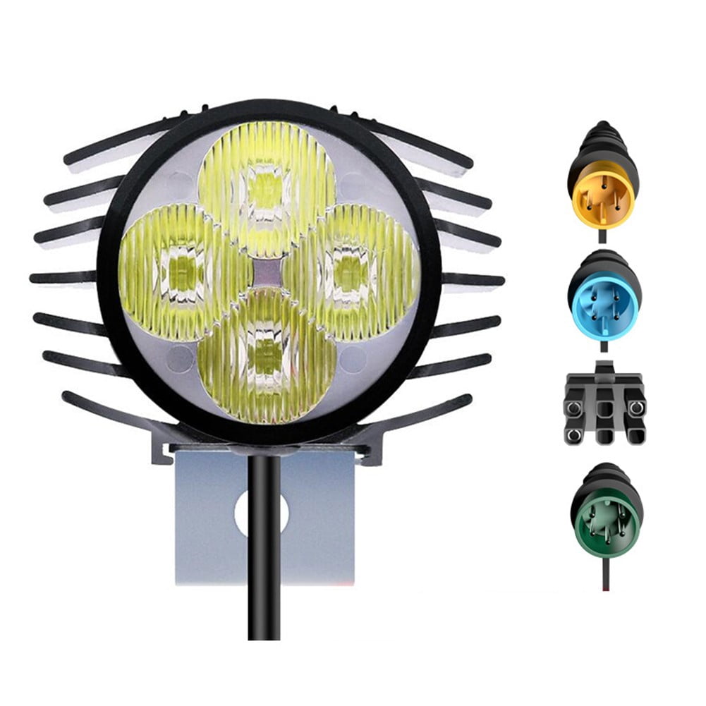 Electric Bicycle Electric Vehicle Led Lights 4/9 Led Headlights Ebike ...