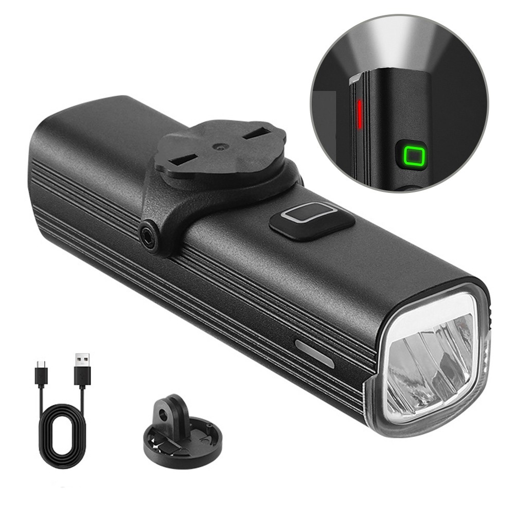 Electric Bicycle Front Light For Garmin Waterproof Headlights Mount For ...