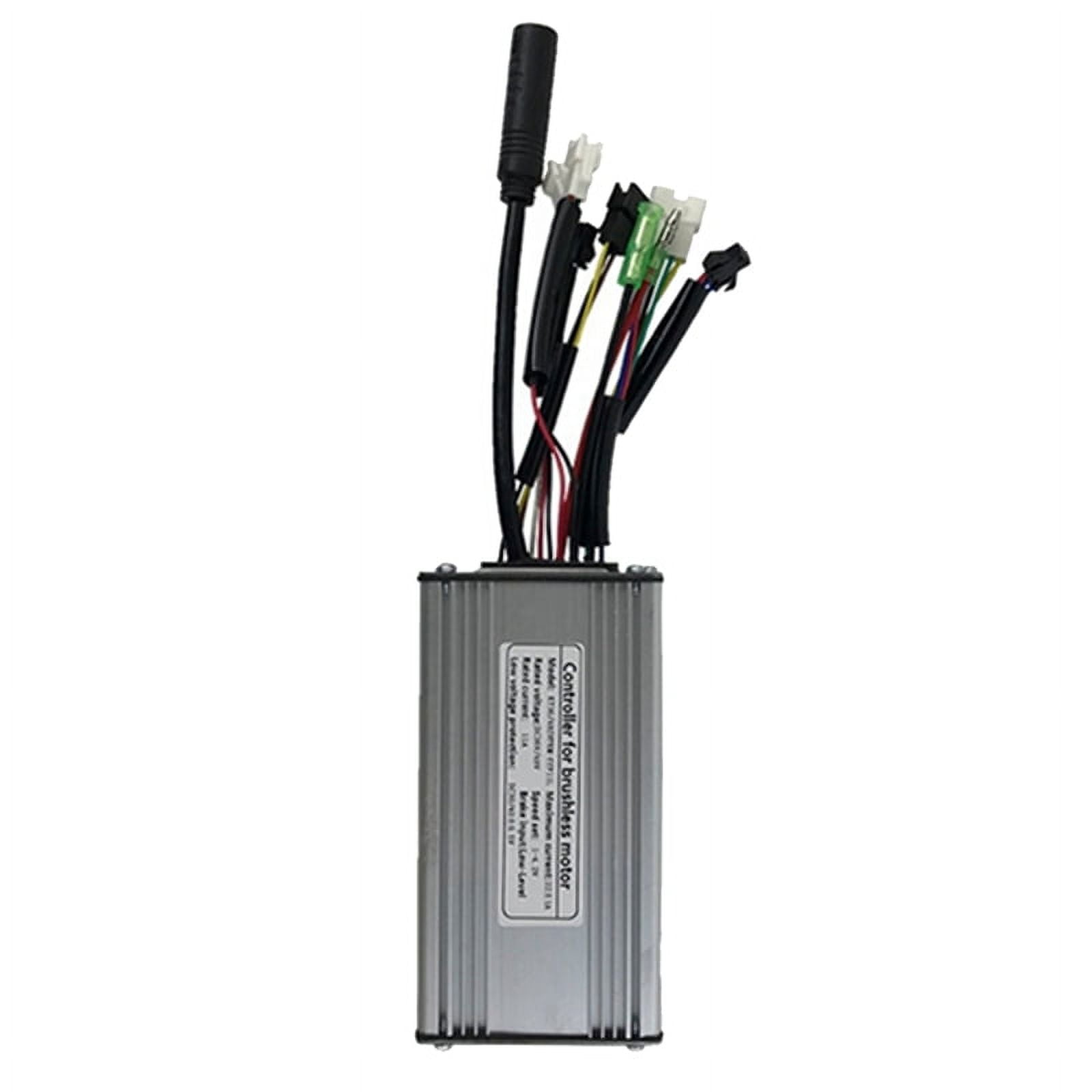 Electric Bicycle KT-22A Controller 36V/48V 9 Tubes Square Wave SM Connector Controller with ...