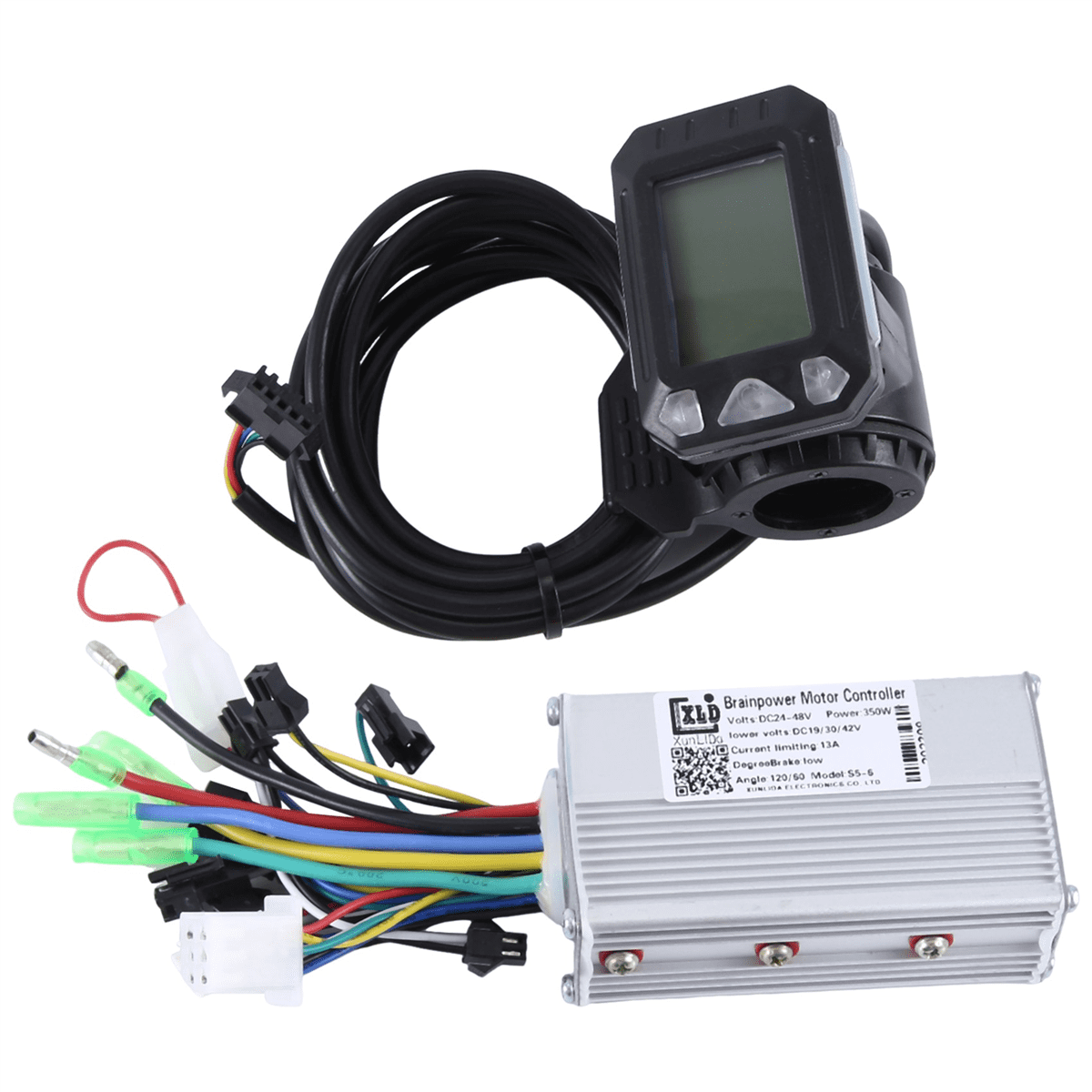 Electric Bicycle LCD Display S5 + Ebike Controller for Electric Bicycle ...