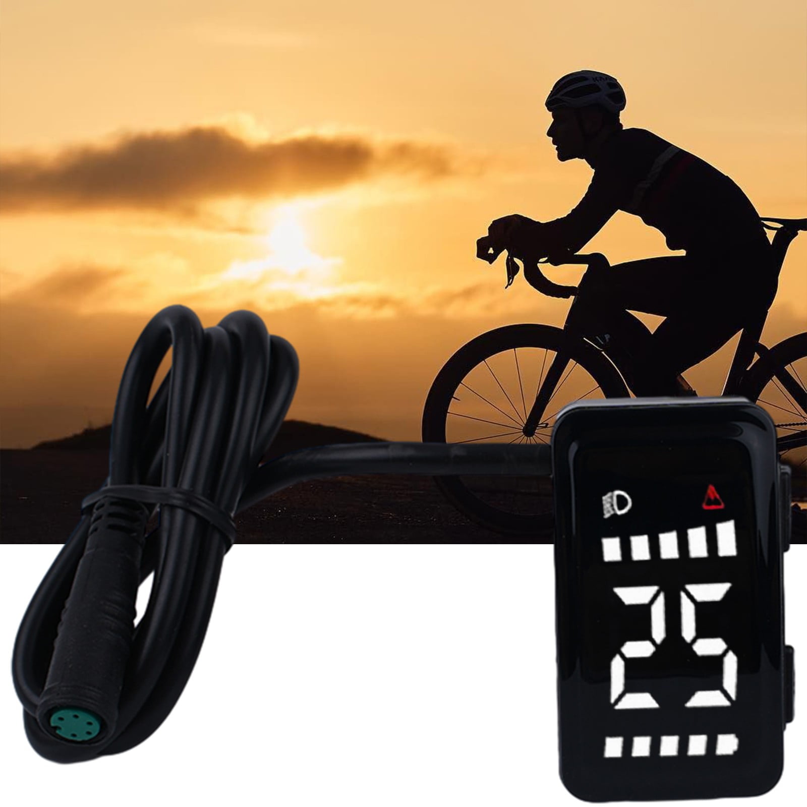 Electric Bicycle Lcd Intelligent Dz40 Display Ebike Screen Waterproof E Bike Compita For Bafang ...