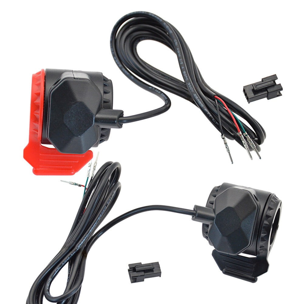 Electric Bicycle Left/Right Thumb Throttle E-Bike Scooter Connector ...